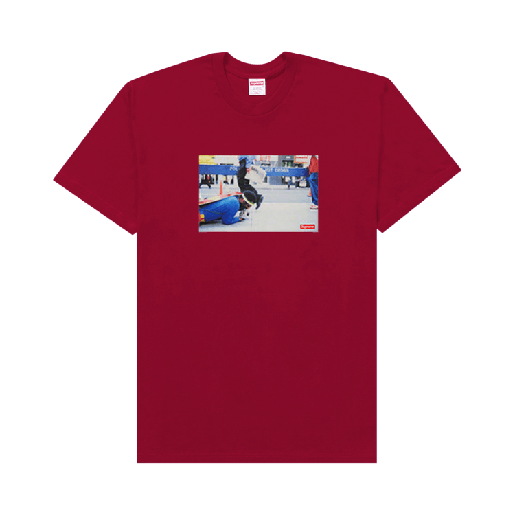 Buy Supreme x Pope.L Training Crawl Tee 'Cardinal' - FW22T70 CARDINAL ...