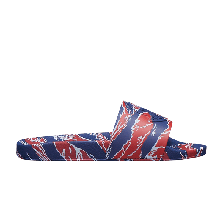Buy Moncler Basile Slide 'Tiger Print - Red Blue ...