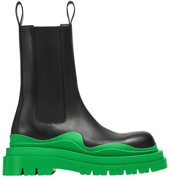 Buy Bottega Veneta Wmns Tire Boot 'Black Grass' - 630297 VBS50 1477 | GOAT