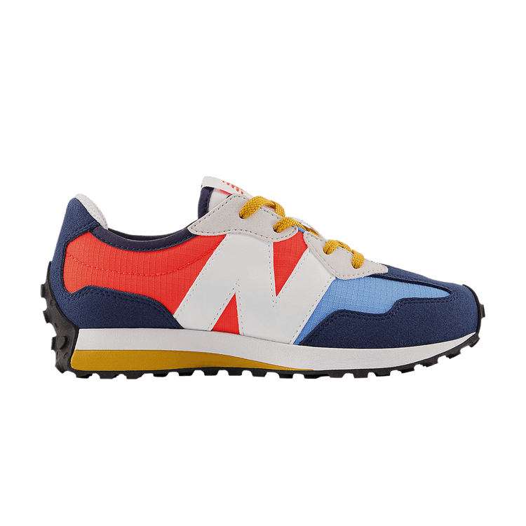 Buy New Balance 327 Little Kid 'Natural Indigo Electric Red' - PS327SH ...