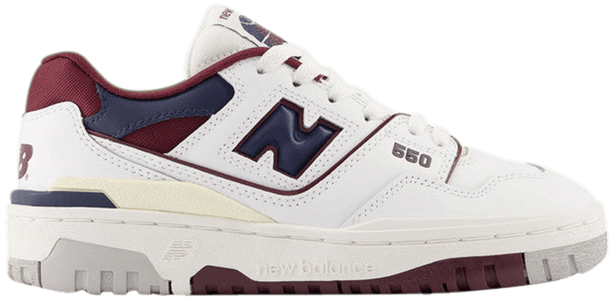 Buy New Balance 550 Big Kid 'Burgundy Natural Indigo' - GSB550CR | GOAT