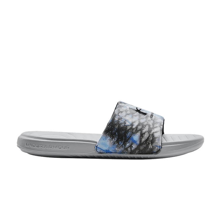 Buy Under Armour Ansa Graphic Slide 'Fish Scale' - 3024434 407 | GOAT