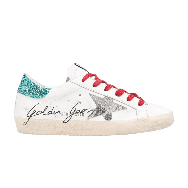 Buy Golden Goose Wmns Superstar 'White Turquoise Python' - GWF00101 ...