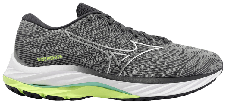 Buy Mizuno Wave Rider 26 'Grey Lime' - J1GC220304 | GOAT