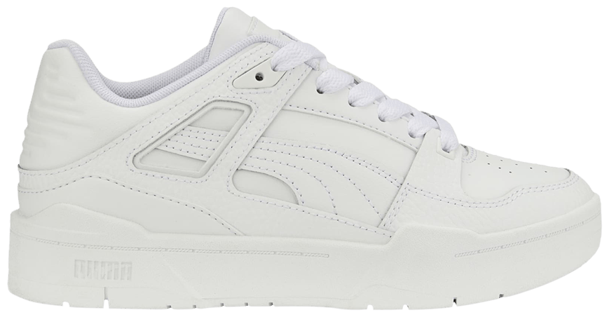 Buy Puma Slipstream Leather Jr 'Triple White' - 387826 02 | GOAT