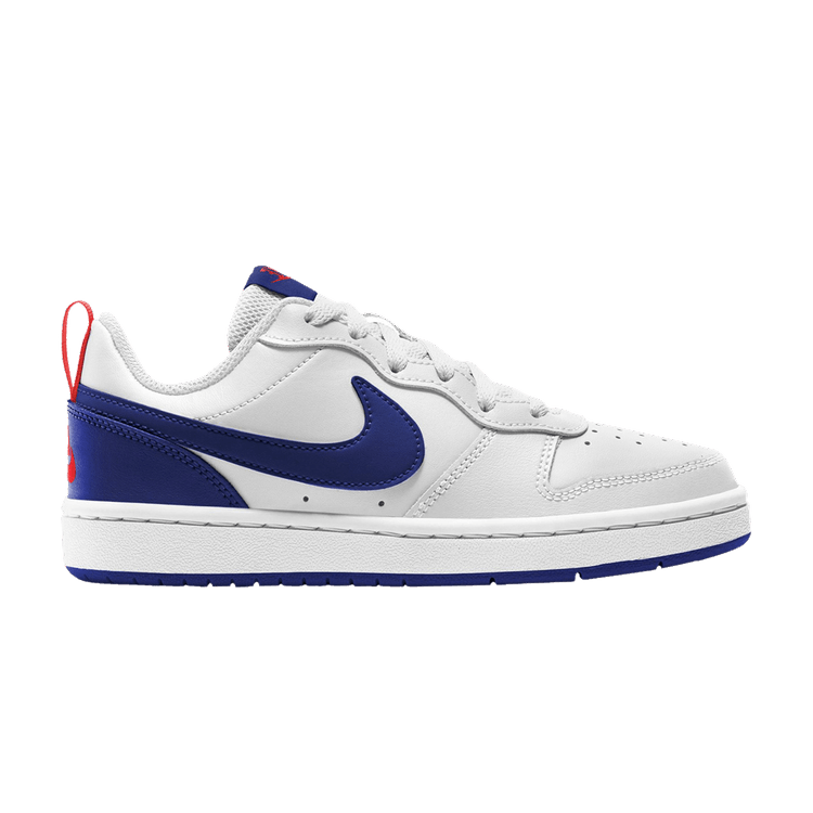 Buy Nike Court Borough Low 2 GS 'White Deep Royal' - BQ5448 113 | GOAT