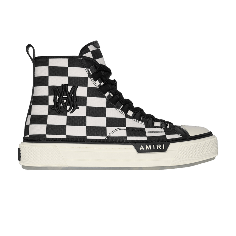Buy Amiri Court High 'Checkerboard' - AW22MFS010 111 | GOAT