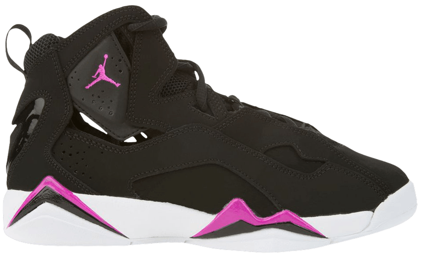 Buy Air Jordan True Flight GS 'Black Fuchsia' - 342774 001 | GOAT