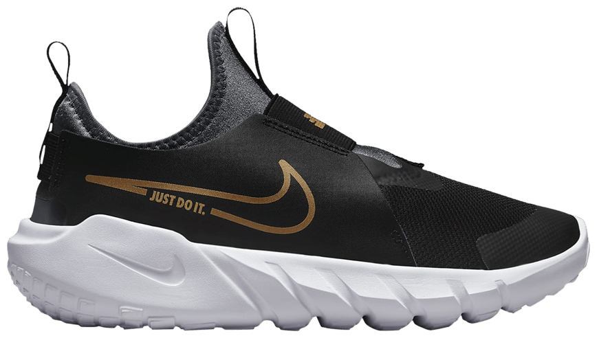 Buy Nike Flex Runner 2 GS 'Black Metallic Gold' - DJ6038 007 | GOAT