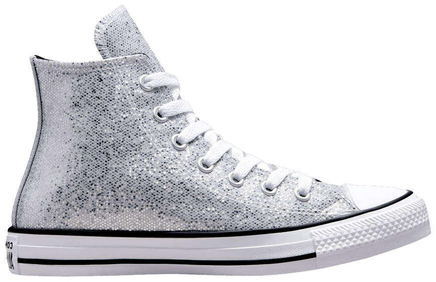 Buy Converse Chuck Taylor All Star High GS 'Glitter - Silver' - A01475C ...