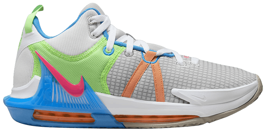 Buy LeBron Witness 7 'Grey Fog Multi-Color' - DM1123 003 - Grey | GOAT