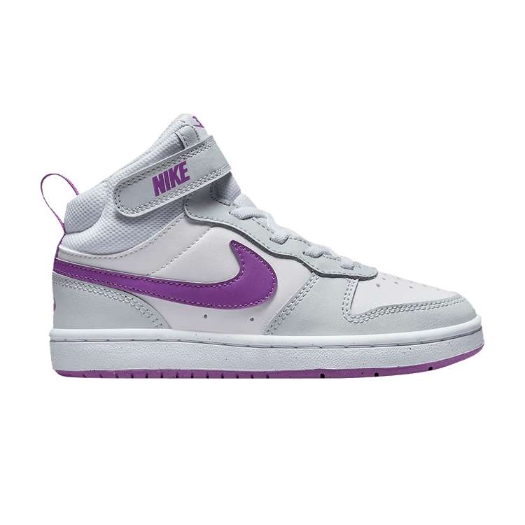 Buy Nike Court Borough Mid 2 PS 'Pure Platinum Vivid Purple' - CD7783 ...