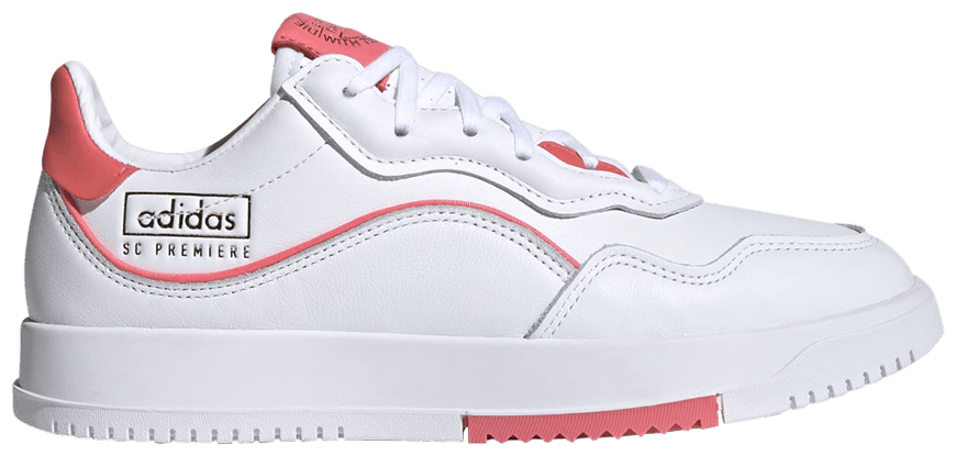 Buy Adidas Wmns SC Premiere 'White Semi Flash Red' - FW5718 | GOAT