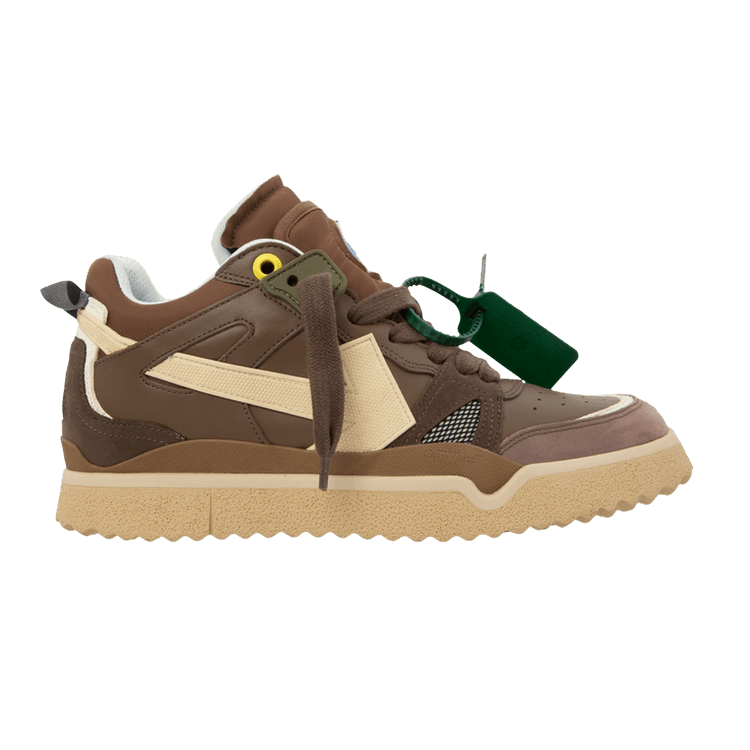 Buy Off-White New Mid Sponge 'Brown Beige' - OMIA234S22LEA001 6061 | GOAT
