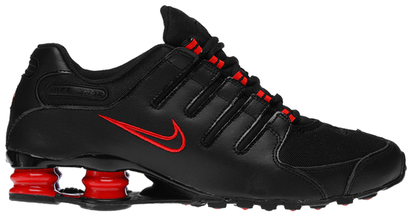 Buy Nike Shox NZ 'Black Varsity Red' - 378341 036 | GOAT