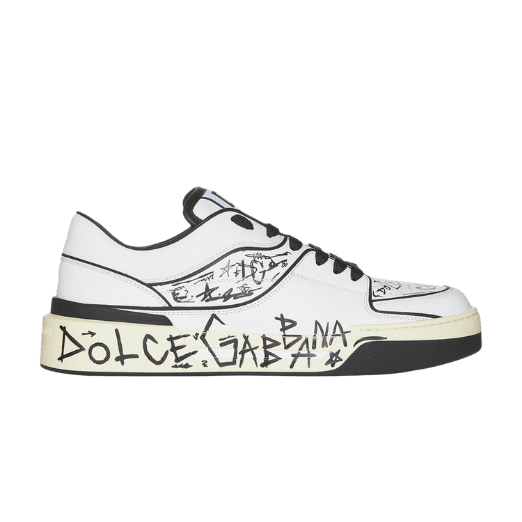 Buy Dolce & Gabbana New Roma Low 'Allover Graffiti - White' - CS2119 ...