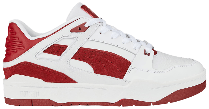 Buy Slipstream Suede FS 'White Intense Red' - 388634 02 | GOAT
