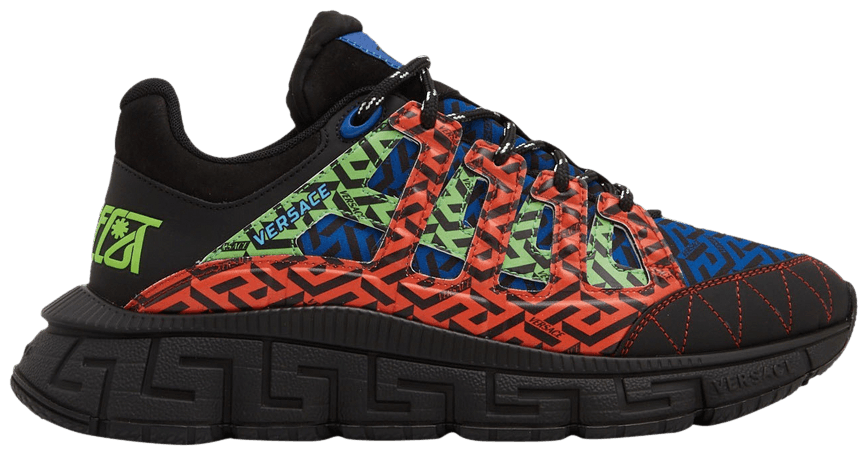 Buy Versace Trigreca 'La Greca Signature - Black Multi-Color' - DSU8094 ...