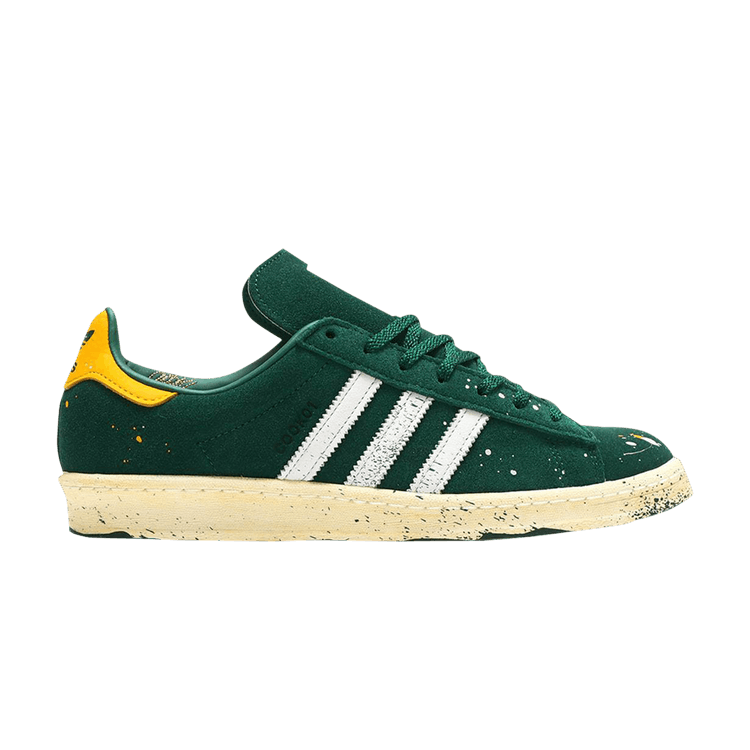 Buy COOK x adidas Campus 80 'Paint Splatter - Dark Green' - GY7005 | GOAT