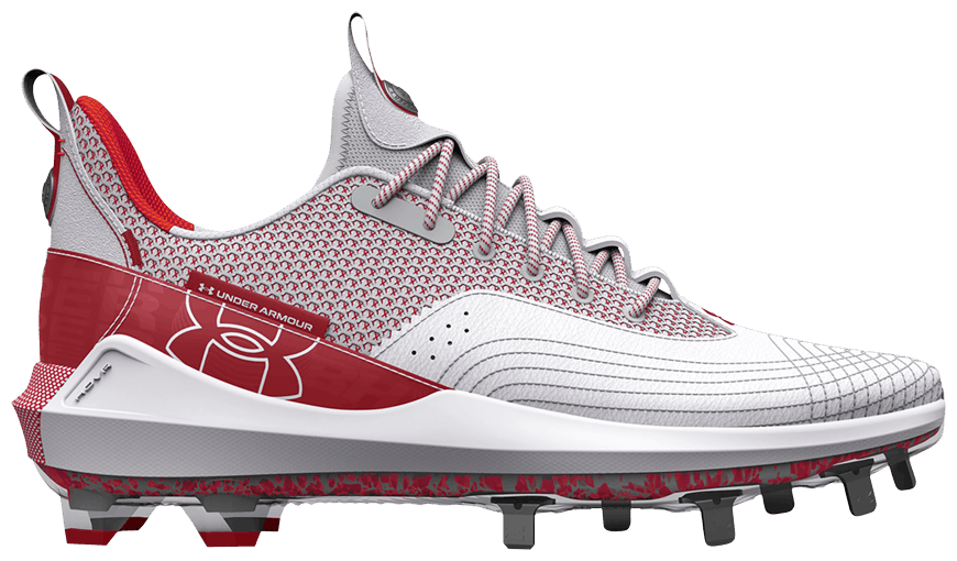 Buy Under Armour Harper 7 Low ST 'White Red' - 3025582 600 | GOAT