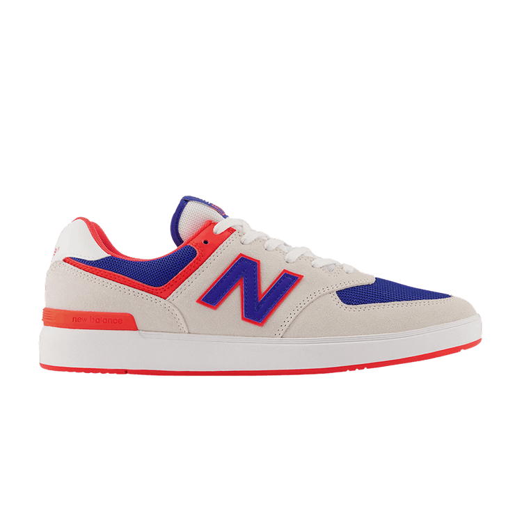 Buy New Balance 574 Court 'White Blue' - CT574WBR | GOAT