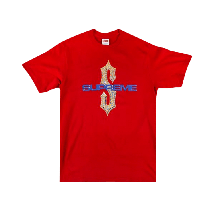 Buy Supreme Diamonds T-Shirt 'Red' - SS18T32 RED | GOAT