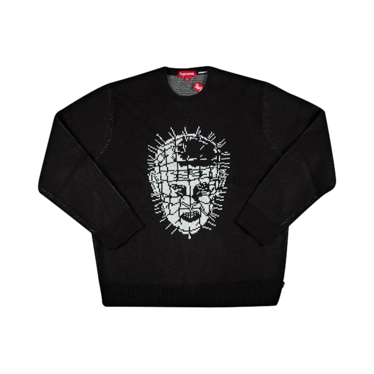 Buy Supreme x Hellraiser Sweater 'Black' - SS18SK6 BLACK | GOAT