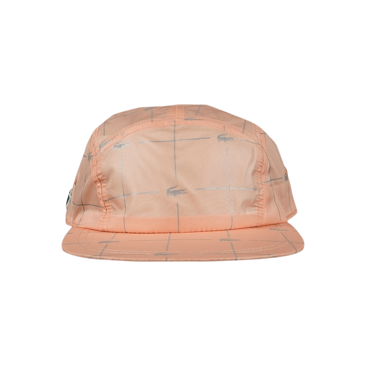 Buy Supreme x Lacoste Reflective Grid Nylon Camp Cap 'Peach' - SS18H4 ...
