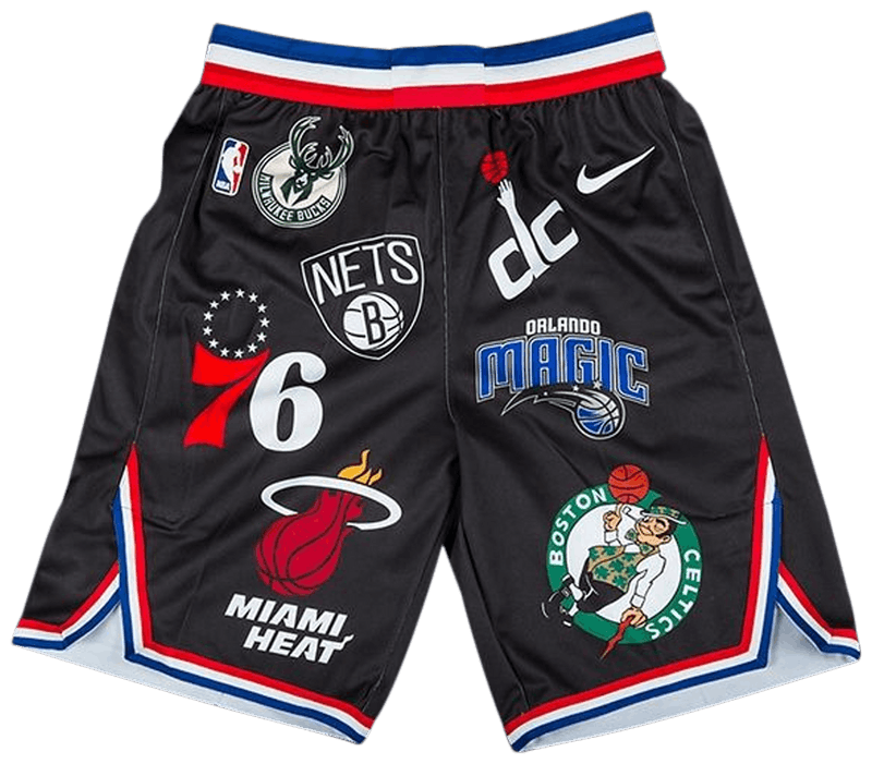 Buy Supreme x Nike x NBA Teams Authentic Shorts 'Black' - SS18SH4 BLACK ...