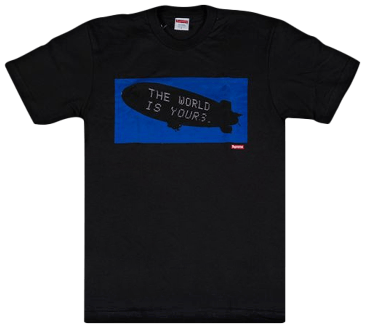 Buy Supreme Scarface Blimp T-Shirt 'Black' - FW17T8 BLACK | GOAT