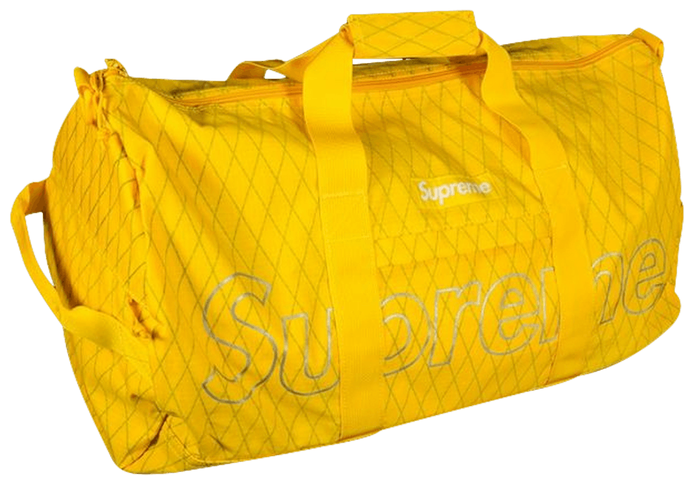 Buy Supreme Duffle Bag 'Yellow' - FW18A15 YELLOW | GOAT