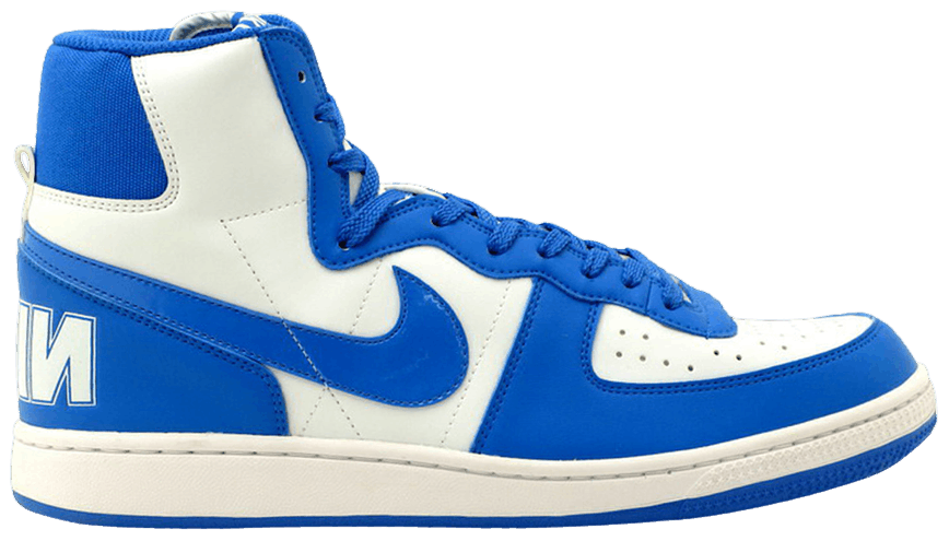 Buy Nike Terminator High Basic 'White Italy Blue' - 336609 141 | GOAT