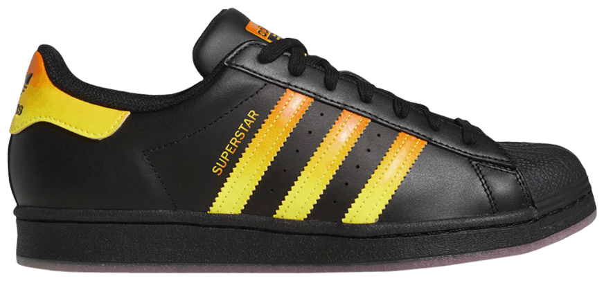 Buy Superstar 'Black Beam Yellow Gradient' - FZ5893 | GOAT