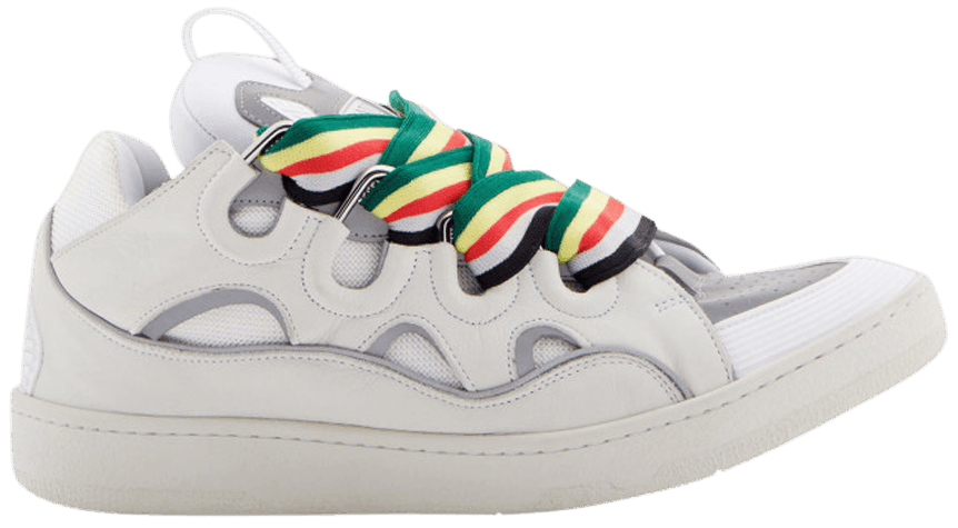 Buy Lanvin Curb Sneakers 'White Multi' - FM SKRK11 REFL P2200 | GOAT