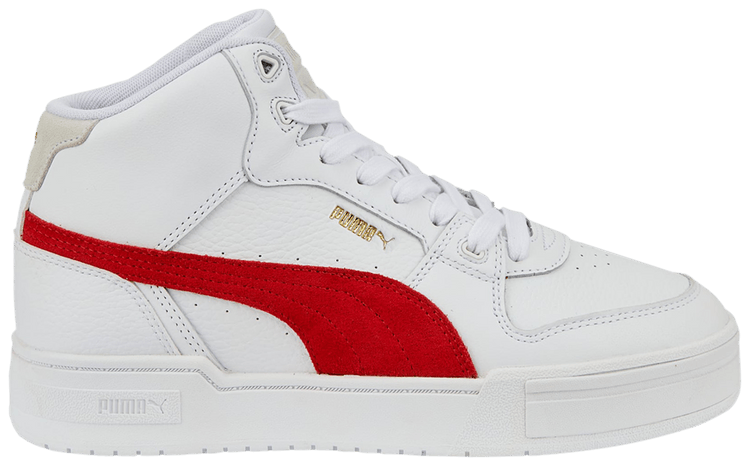 Buy Puma CA Pro Mid Heritage 'White Burnt Red' - 387487 02 | GOAT