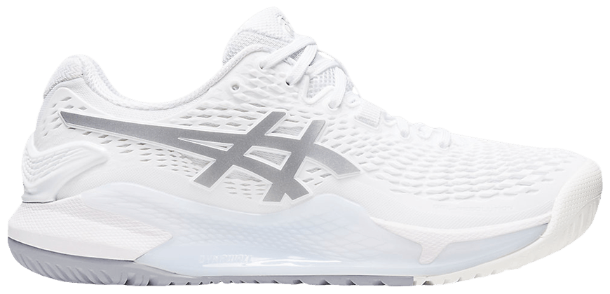 Buy Asics Wmns Gel Resolution 9 'White Pure Silver' - 1042A208 100 | GOAT