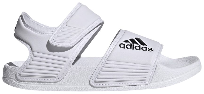 Buy Adidas Adilette Sandal K 'White Black' - GW0342 | GOAT