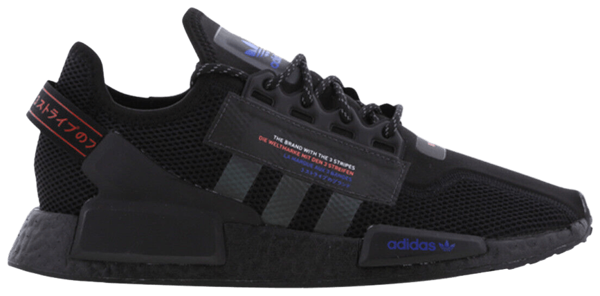 Buy NMD_R1 V2 'Black Blue Red' - H01485 | GOAT