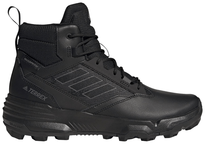 Buy Adidas Terrex Unity Leather Mid Rain.RDY 'Black Grey' - GZ3325 | GOAT