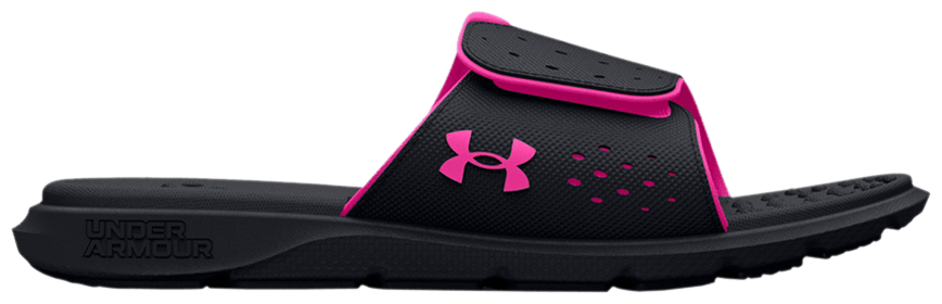Buy Under Armour Wmns Ignite 7 Slide 'Black Rebel Pink' - 3026027 002 ...