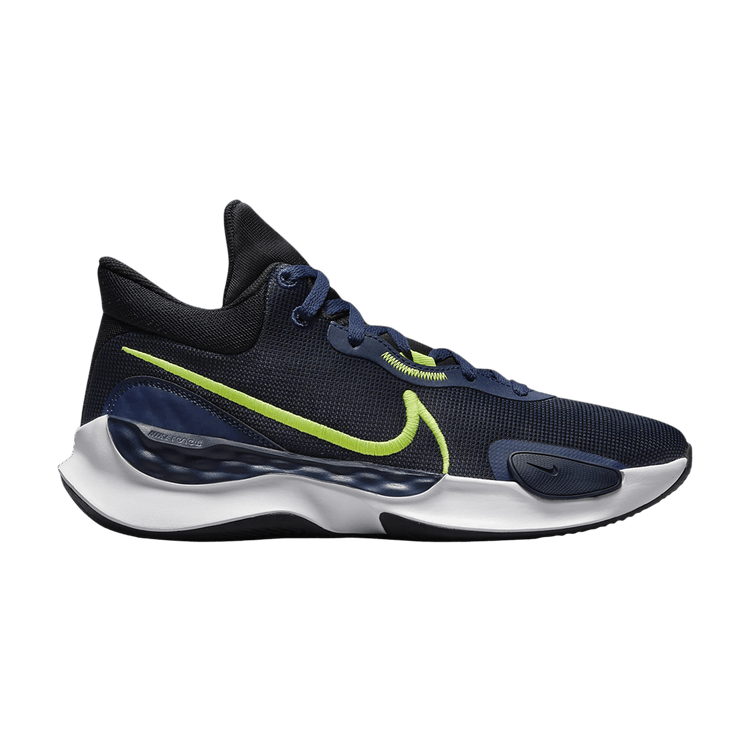Buy Nike Renew Elevate 3 'Black Navy Volt' - DD9304 005 | GOAT