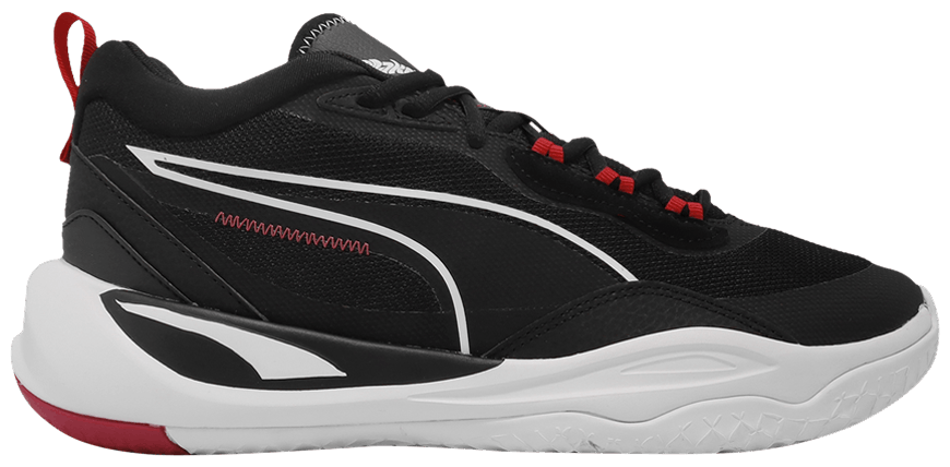 Buy Puma Playmaker 'Black White Red' - 385841 01 | GOAT