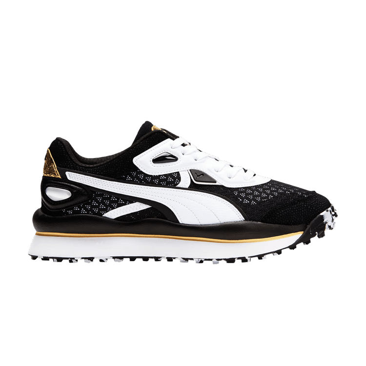 Buy Puma Street Rider Moirer 'Black White Gold' - 309670 01 | GOAT