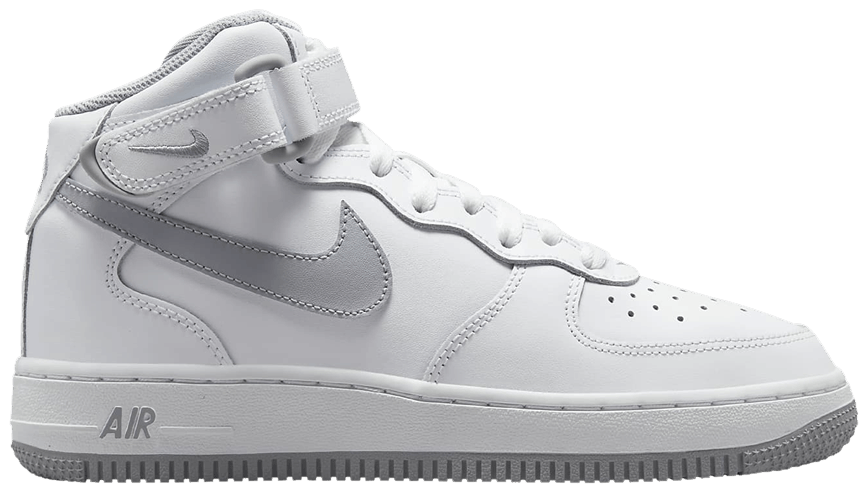Buy Air Force 1 Mid Le Gs White Wolf Grey Dh2933 101 Goat