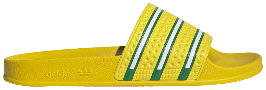 Buy Adidas Adilette Slide 'Team Yellow Green' - GX9895 | GOAT