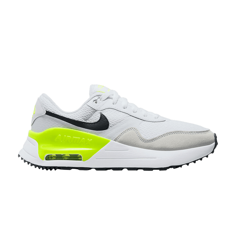 Buy Nike Wmns Air Max SYSTM 'White Black Volt' - DM9538 104 | GOAT