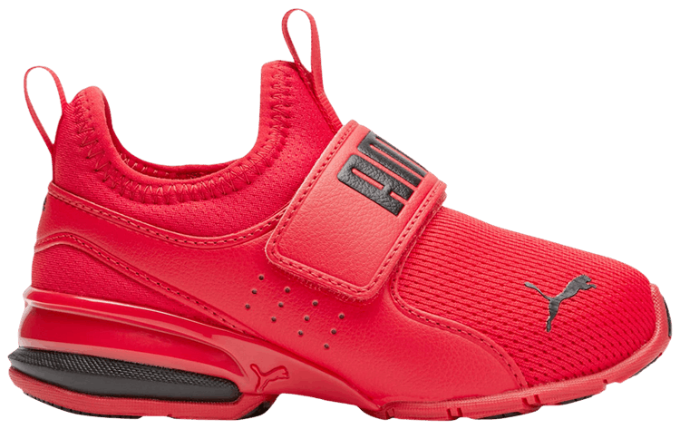 Buy Puma Axelion Slip-On Little Kid 'High Risk Red' - 376751 09 | GOAT