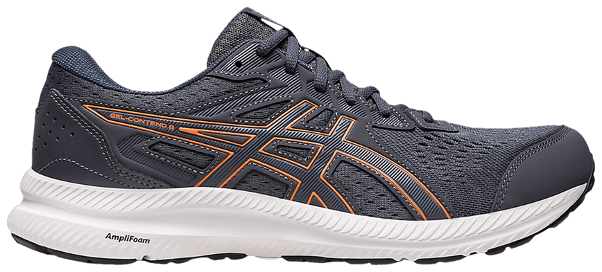 Buy Asics Gel Contend 8 4E Wide 'Carrier Grey Orange' - 1011B493 024 | GOAT