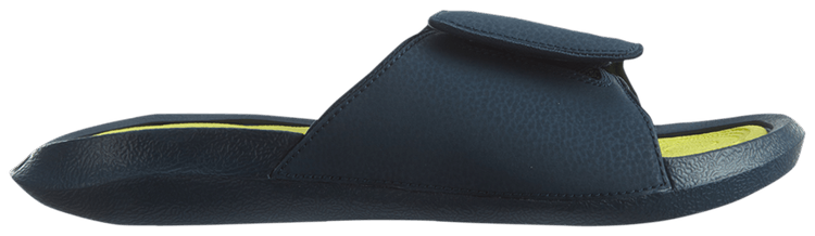 Buy Jordan Hydro 6 Slide 'Navy Electrolime' - 881473 415 | GOAT