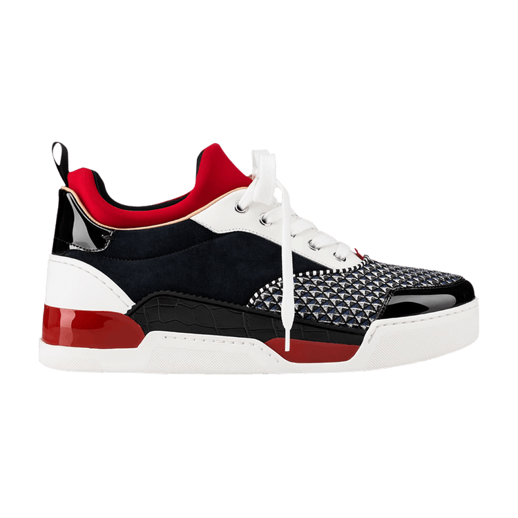 Buy Christian Louboutin Aurelien Flat 'White Black Red' - 3170384CMA3 ...